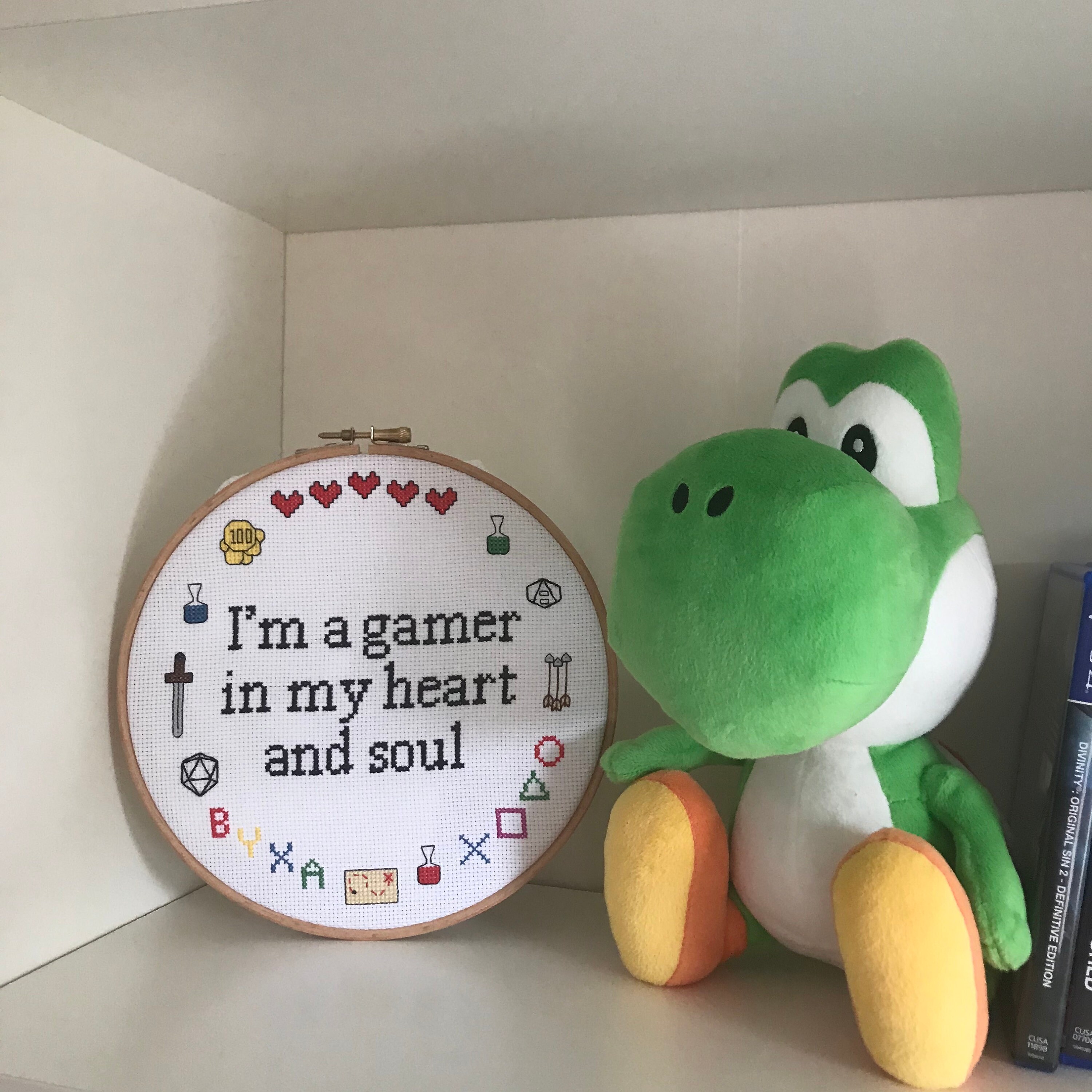 Cross Stitch PDF Pattern - I'm A Gamer / X Stitch Pattern / Crossstitch ...