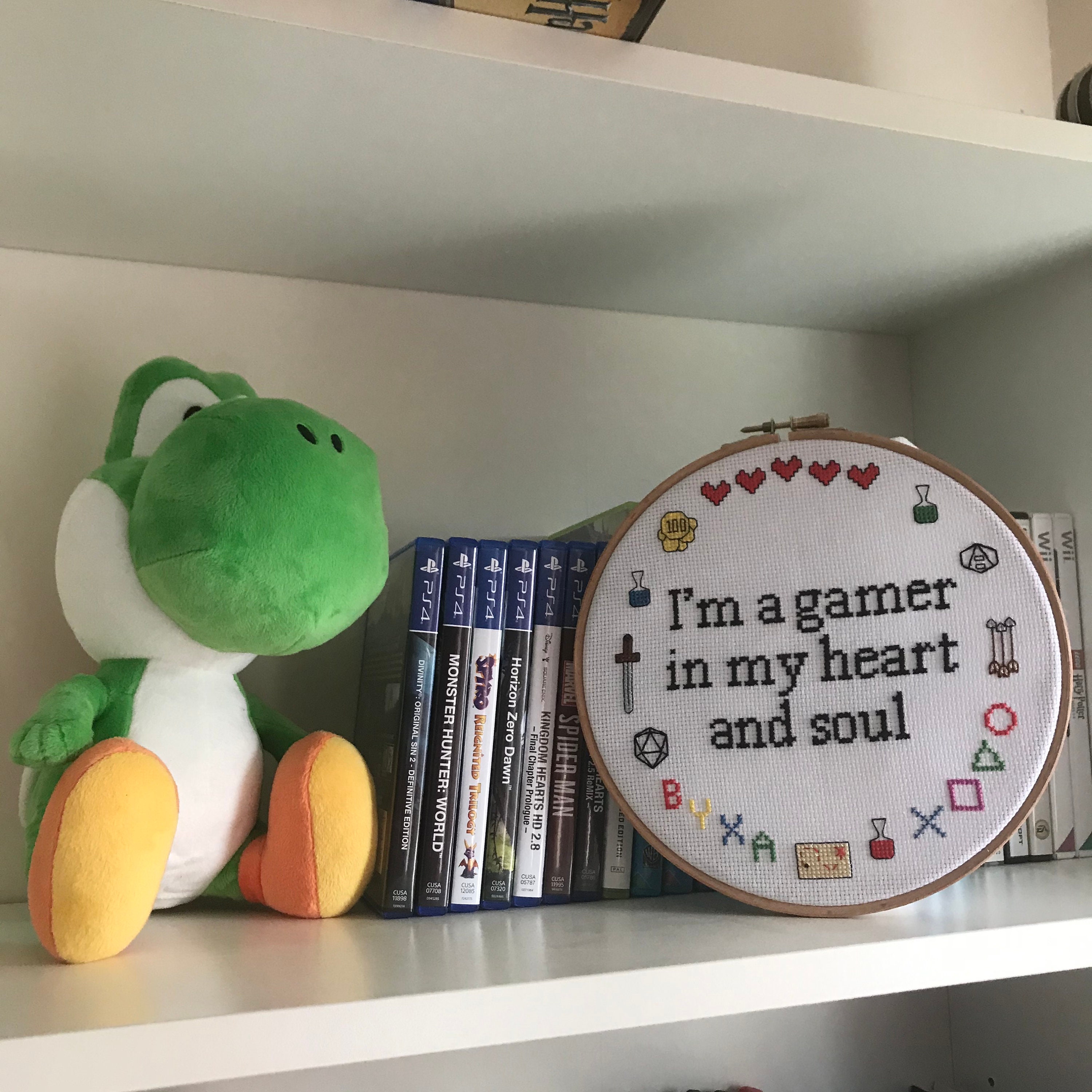 Cross Stitch PDF Pattern - I'm A Gamer / X Stitch Pattern / Crossstitch ...