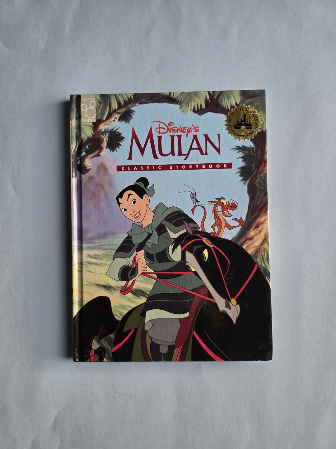 Vintage Disney's Mulan Classic Storybook by Mouse Works - Etsy