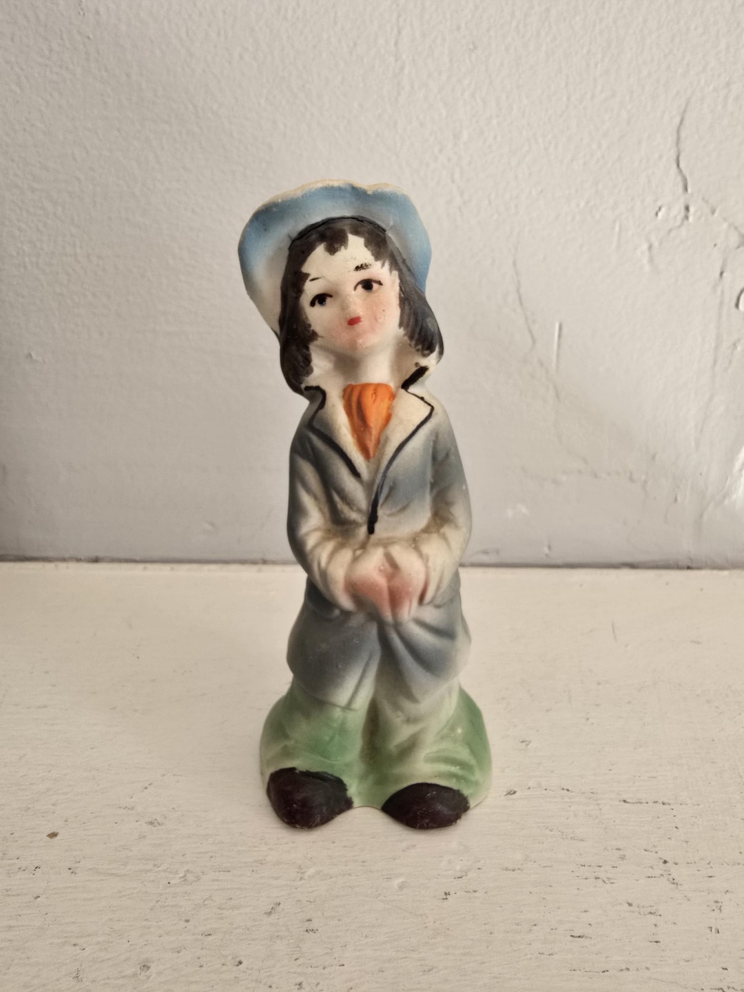 Vintage Little Hobo Girl Figurine - Etsy