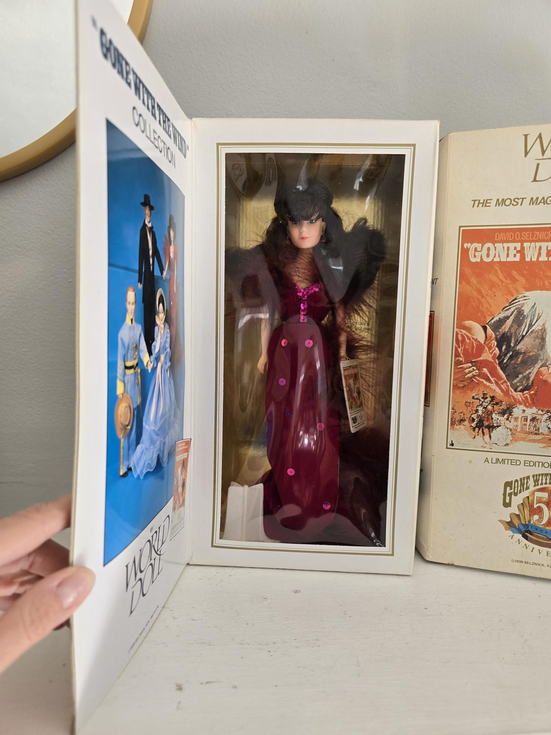 Vintage Gone With the Wind Dolls Scarlett and Rhett Set of 2 From World ...