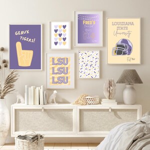 LSU Prints, Louisiana State University Prints, Digital Prints, Geaux ...
