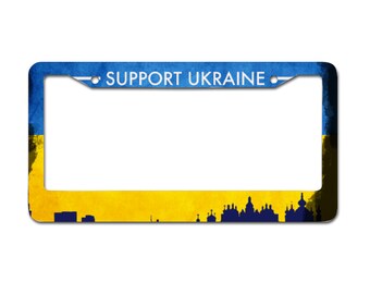 Ukraine License Plate Frame - Etsy