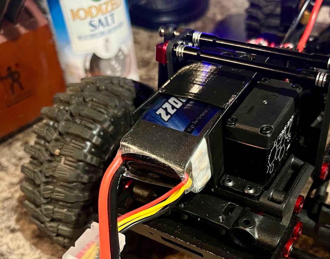 Front Mounting Battery Pocket for Redcat Ascent Fusion 1/10 Scale RC ...