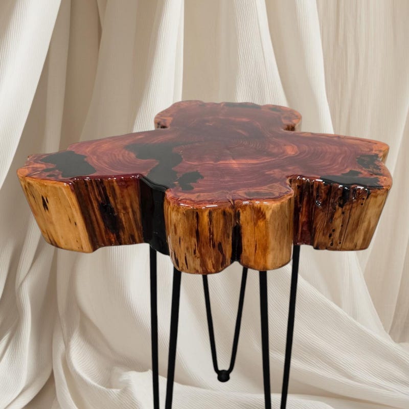 Cedar End Table - Etsy