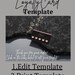 Loyalty Card Templates 5 Choices Included EDITABLE Download With ...