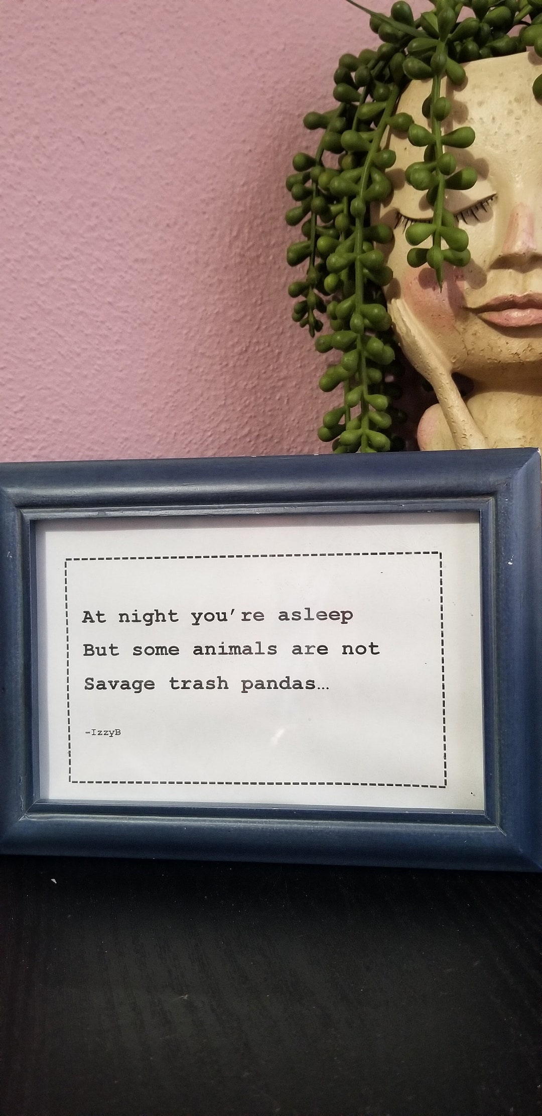 Digital Printable Haiku 3x5 Trash Pandas Poem Art - Etsy