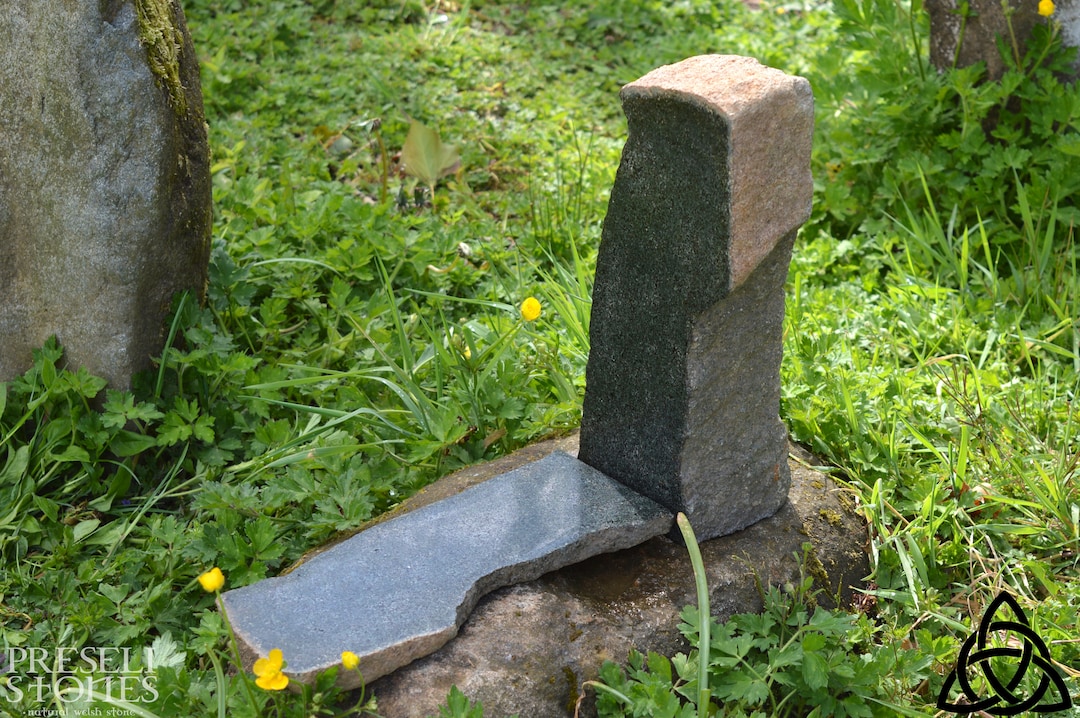 Welsh Celtic Mini Monolith Polished Standing Stone Preseli Bluestone ...