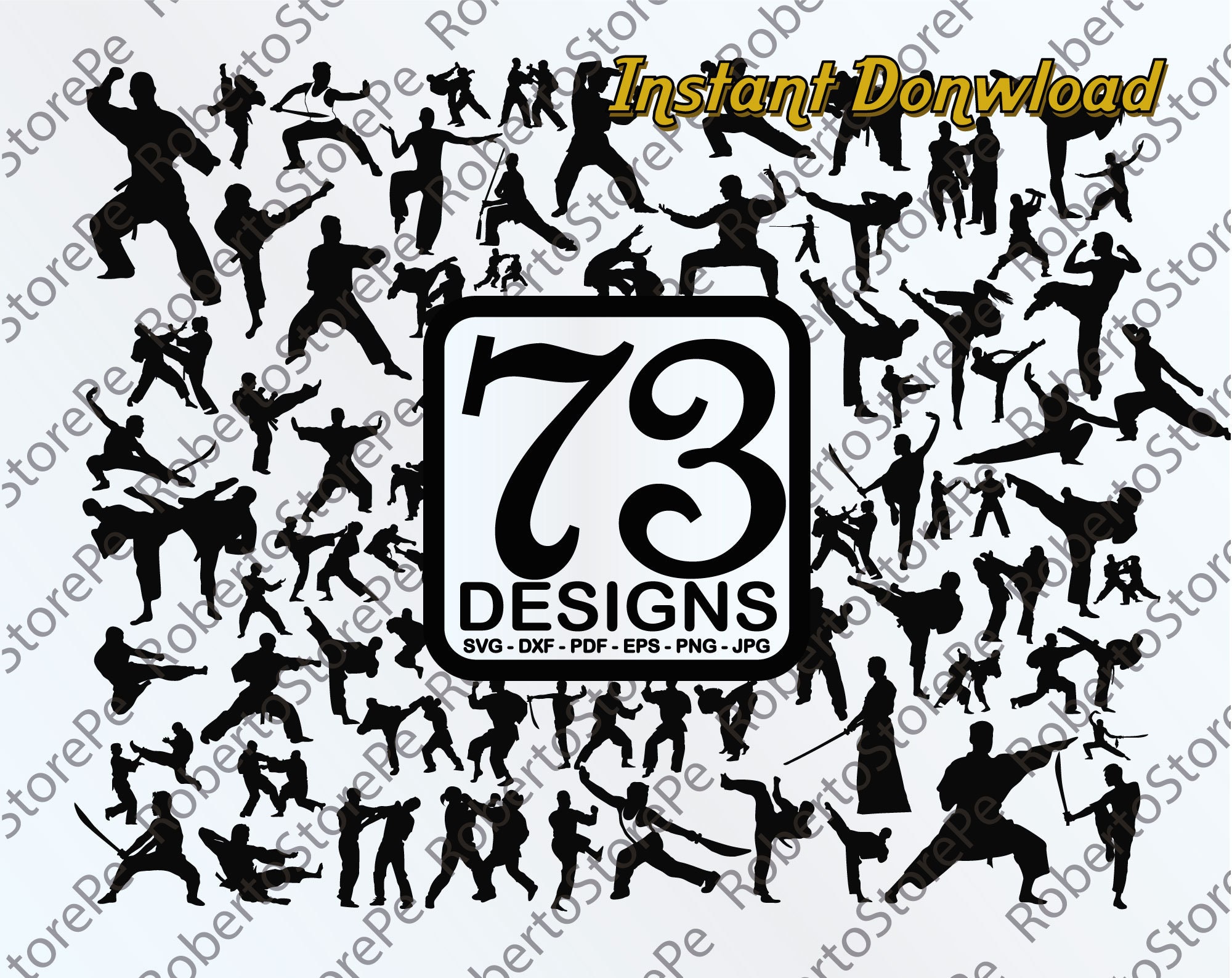 Vector Kung Fu Svg Kung Fu Svg Taekwondo Svg Karate Dxf - Etsy Canada