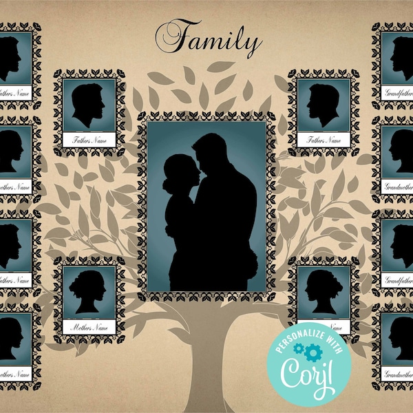 Family Tree Picture - Etsy