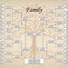 Seven Generation Family Tree (DIY) 24x36 PDF Template (tan) - Etsy