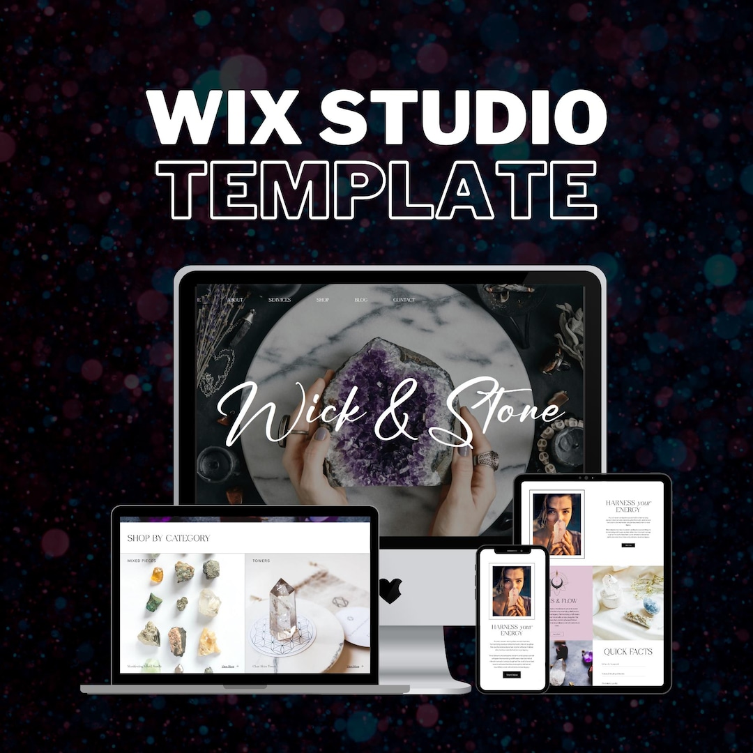 WIX STUDIO Ecommerce Template | Ecommerce Shop Store | Wix Website ...