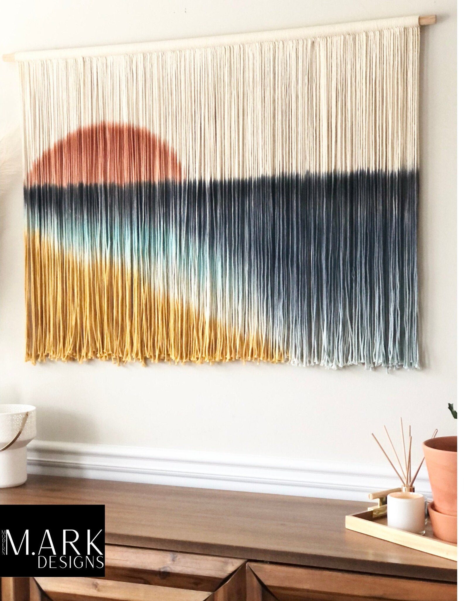 Coastal Macrame Wall Hanging Macrame Art Beach Macrame Extra - Etsy