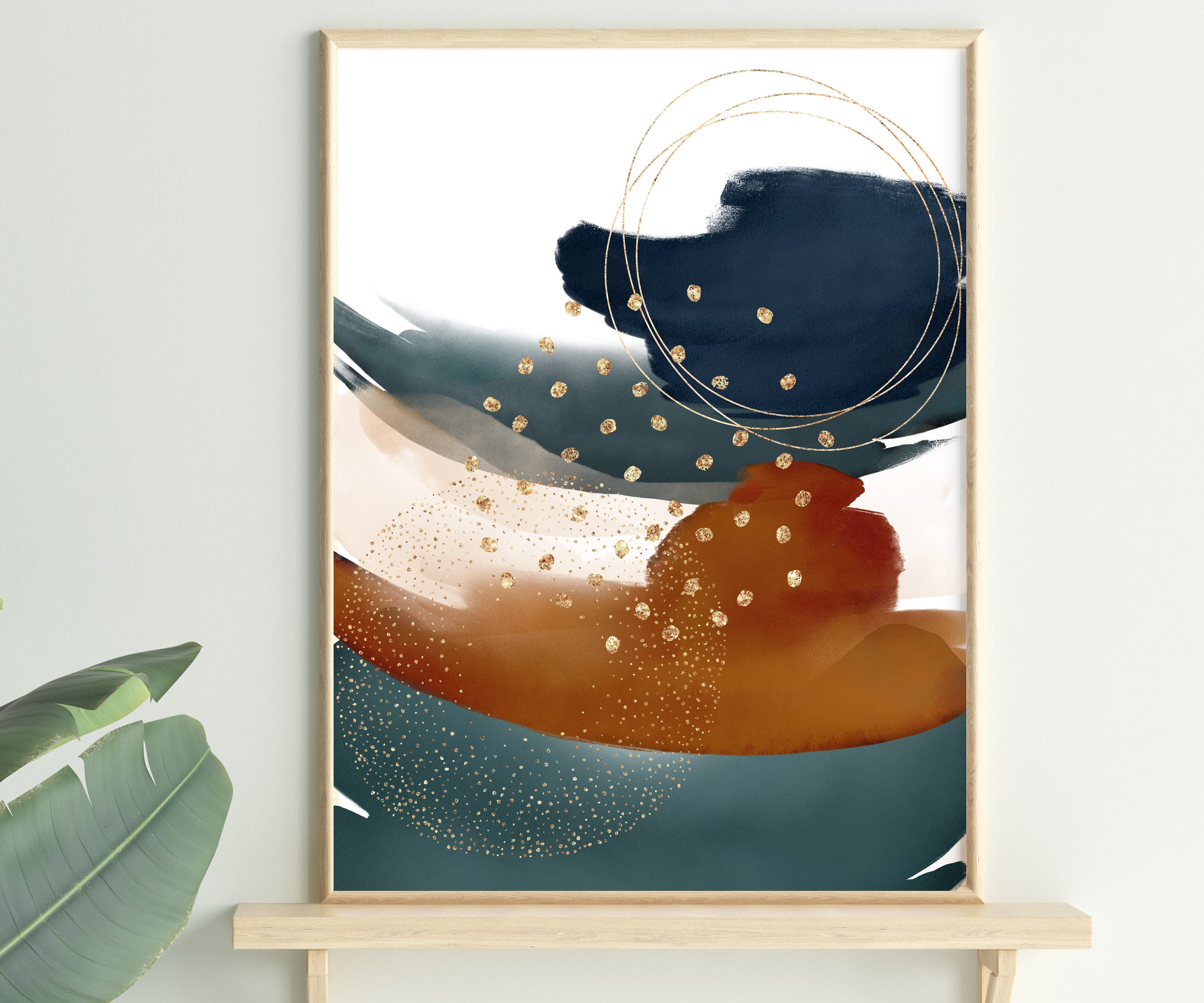 DIGITAL PRINTABLE Desert SET of 2 Watercolor Abstract - Etsy