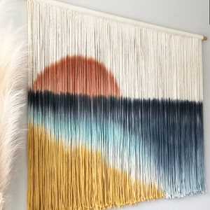 Coastal Macrame Wall Hanging Macrame Art Beach Macrame Extra - Etsy