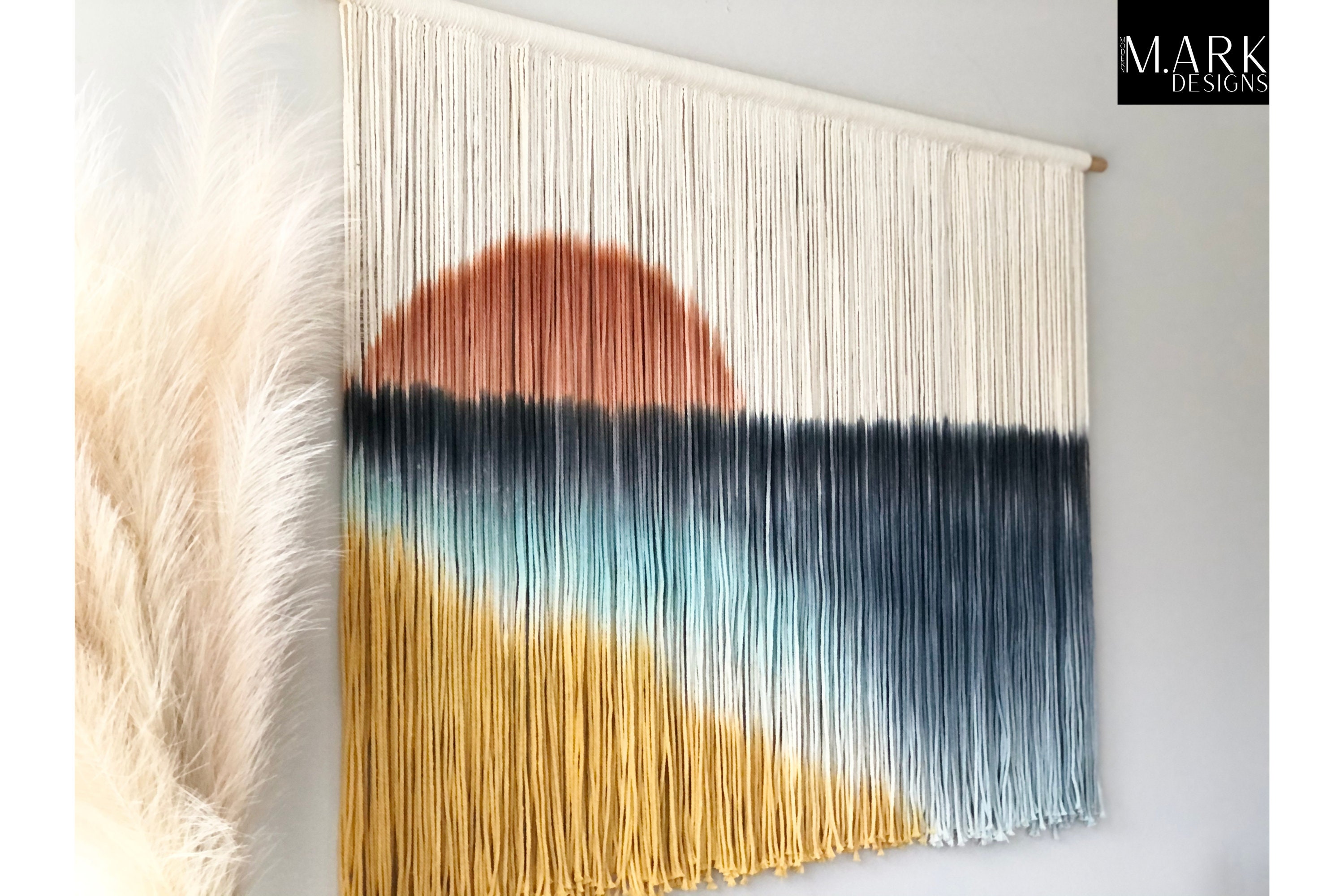 Coastal Macrame Wall Hanging Macrame Art Beach Macrame Extra - Etsy UK