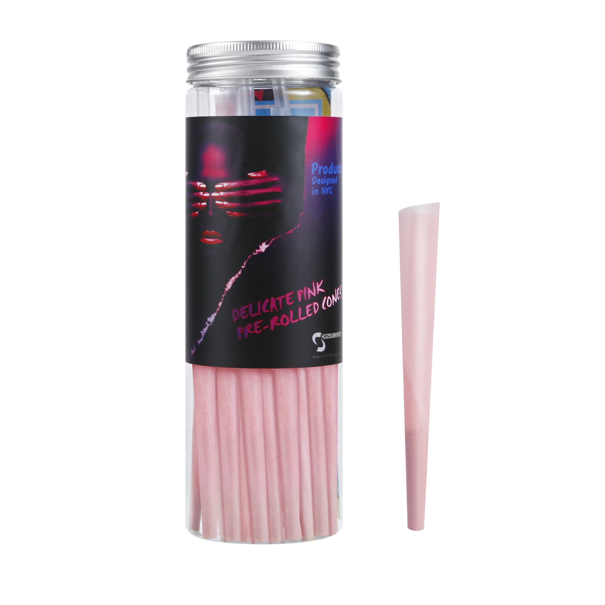 Pink Pre Rolled Cones 100 Count Ornate Ocean Unique Design - Etsy
