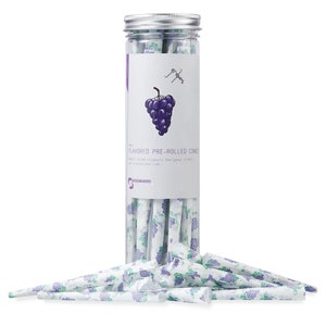 Grape Blue Paper Cones 50 Pack | Rolling Paper | Pre Rolled Cones - Etsy