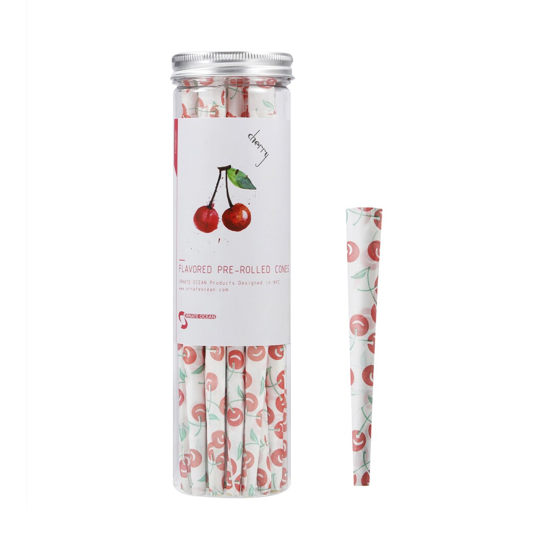Cherry Red Paper Cones 50 Pack | Rolling Paper | Pre Rolled Cones - Etsy