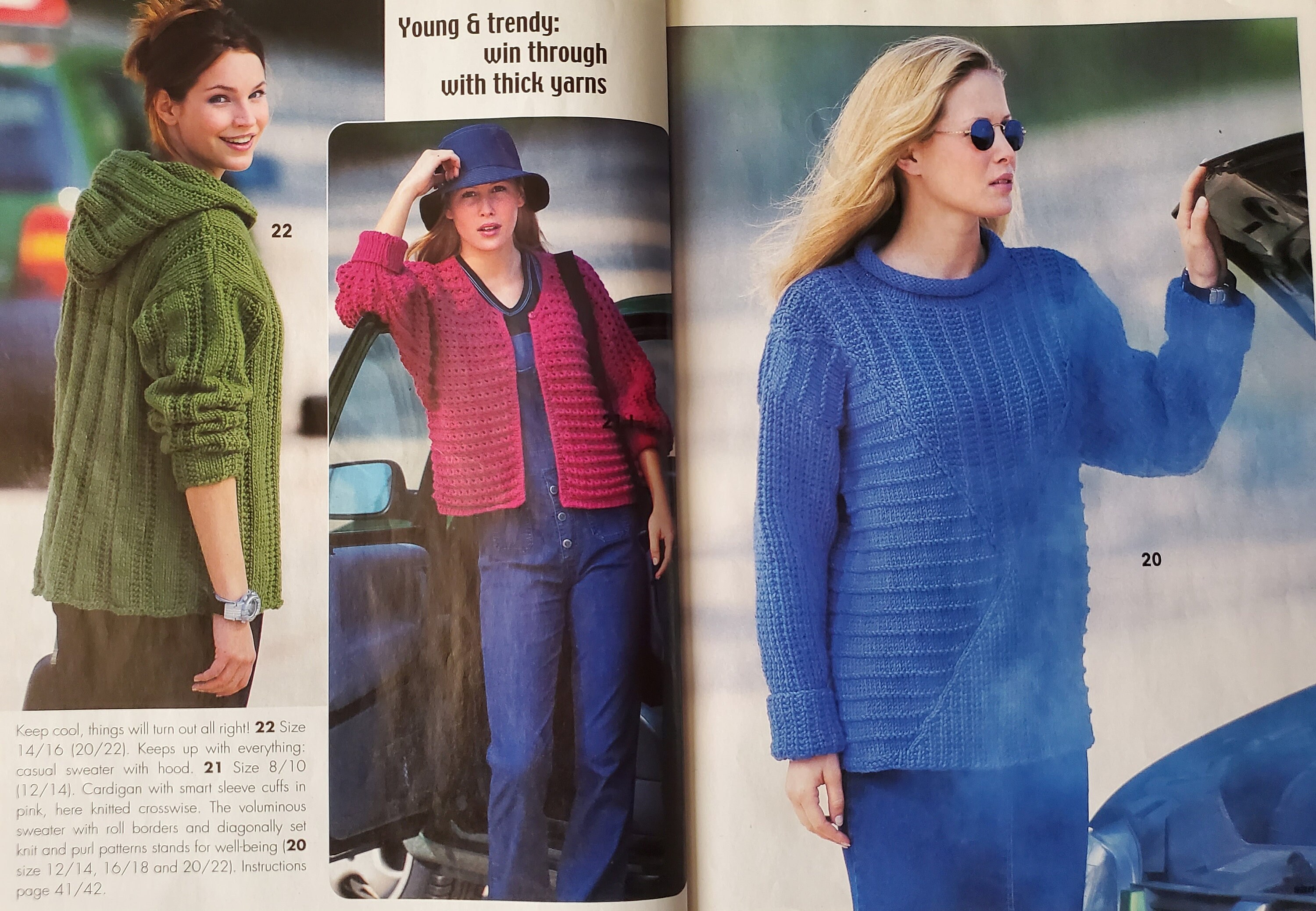Sandra the Knitting Magazine September 1999 - Etsy
