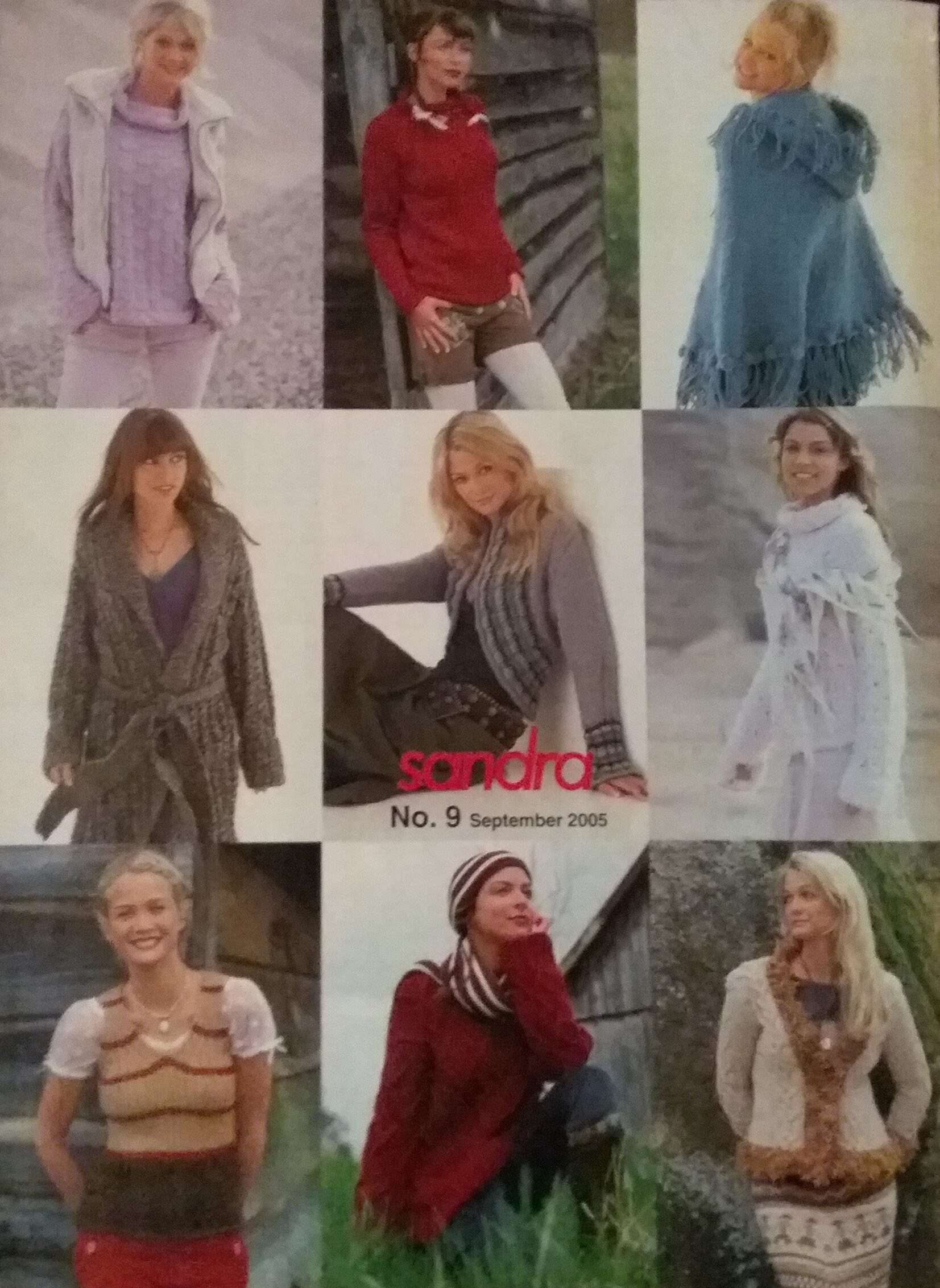 Sandra the Knitting Magazine September 2005 - Etsy
