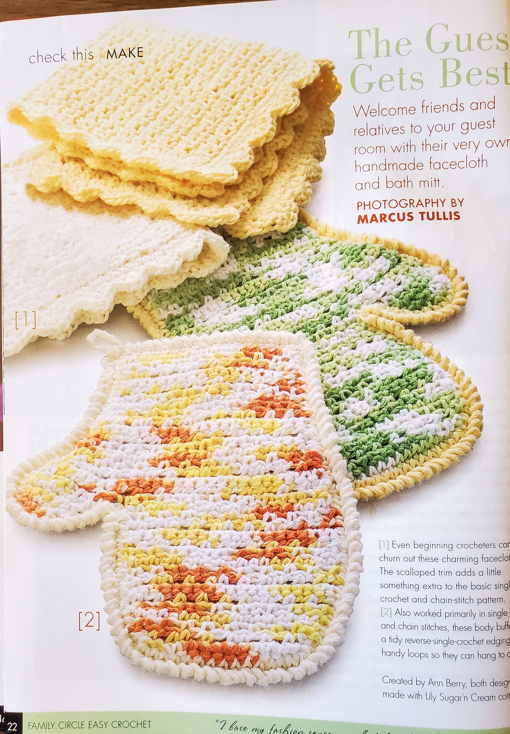 Family Circle Easy Crochet Fall 2006 - Etsy