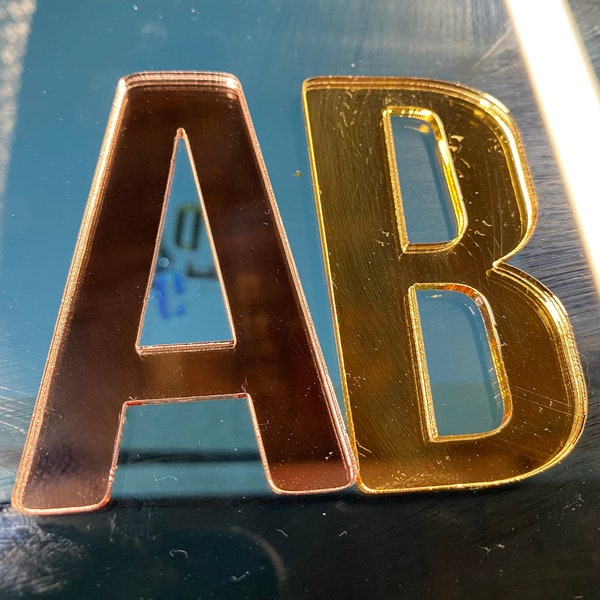 Acrylic Letters - Etsy