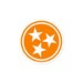 Tennessee Tristar Stickers, Tri-star Decal, Tristar Car Sticker ...