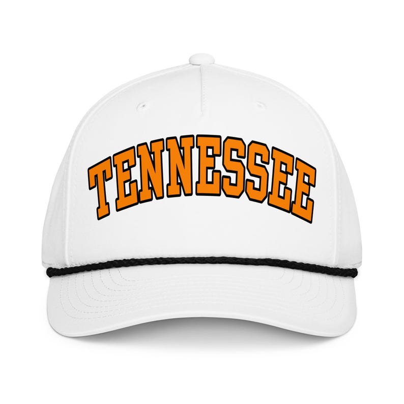 Tennessee Orange Rope Hat – Classic Retro Rope Cap, Vintage Tennessee ...