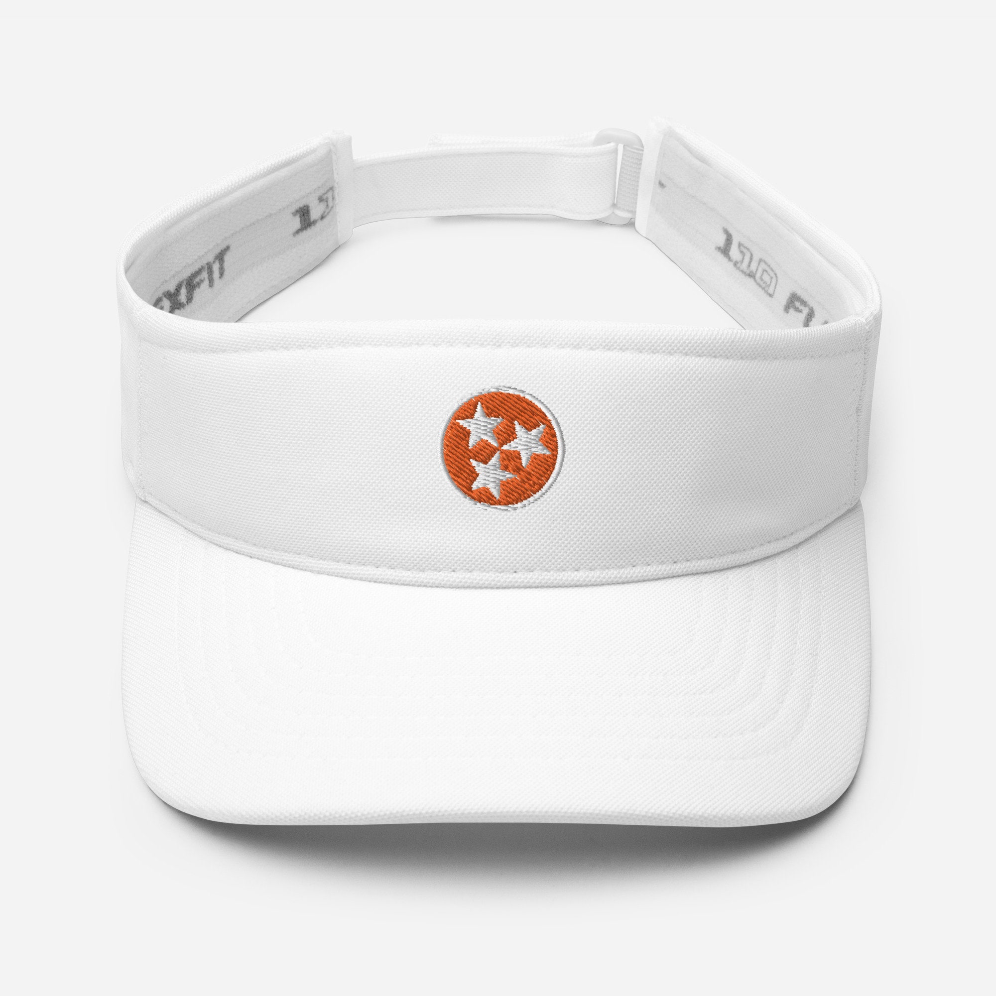Tennessee Tri-star Visor - Tennessee Vols Orange Embroidered Tristar ...