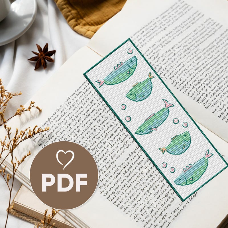 Fish Cross Stitch Pattern - Etsy