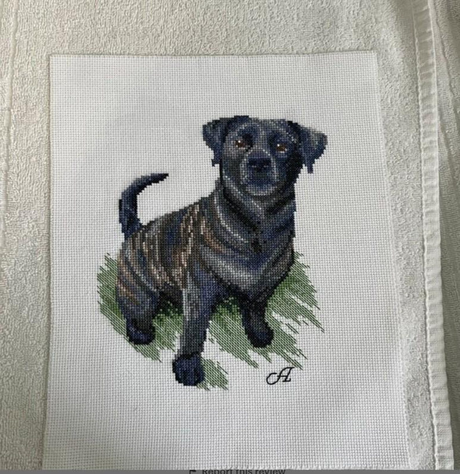 Dog Portrait Cross Stitch Pattern, Custom Pet Embroidery Design, PDF X ...