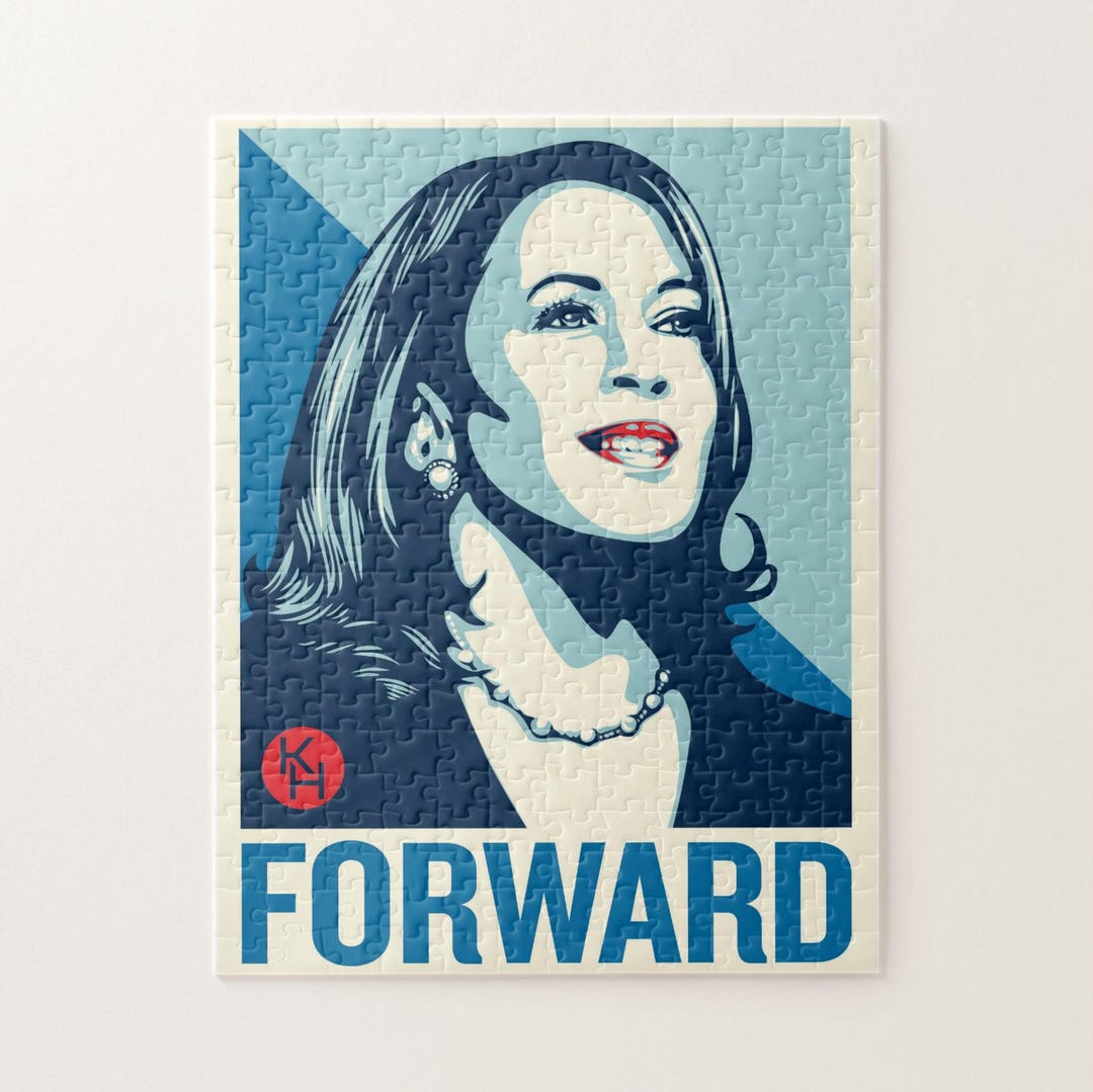 Kamala Harris Forward Portrait Jigsaw Puzzle - Etsy