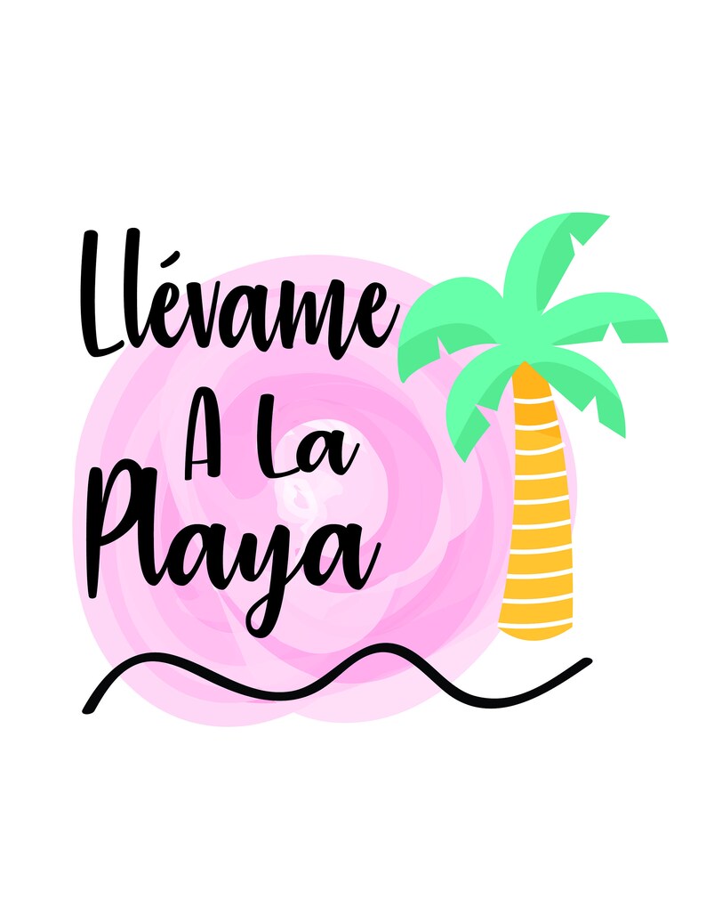 Spanish Beach Signs Collection, Spanish Printables, Perfect for Your ...