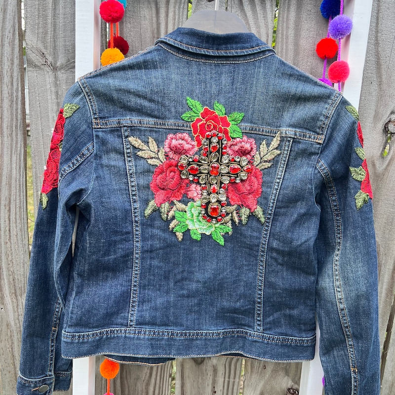 Embellished Denim Jackets - Etsy