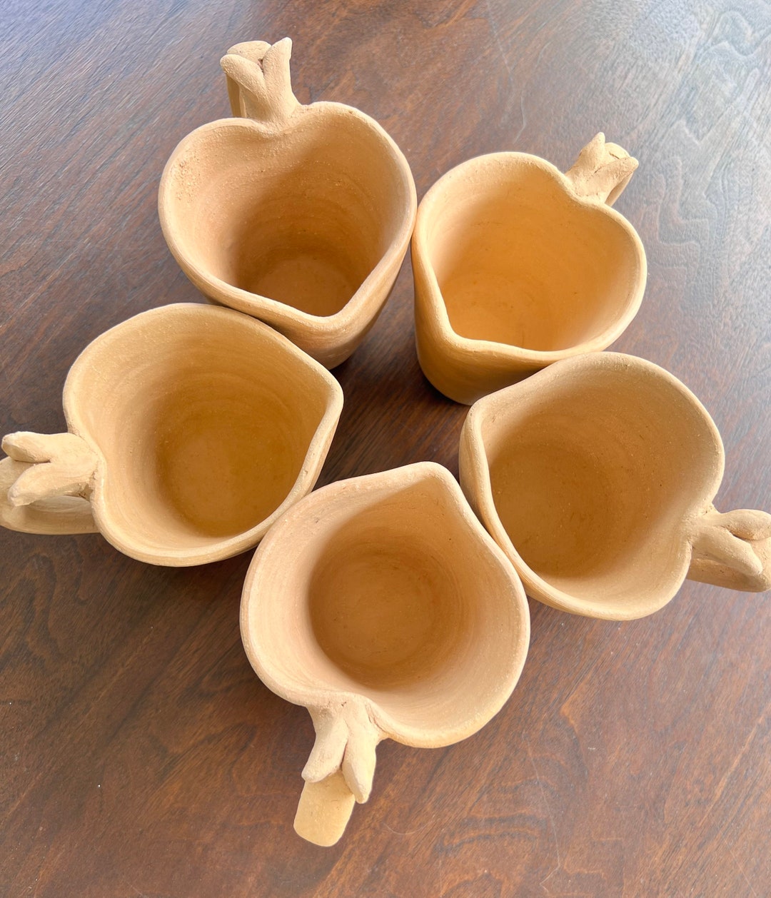 Clay Heart Cup, Clay Heart Cup, Heart Cup, Mexican Heart Cup, Corazon ...