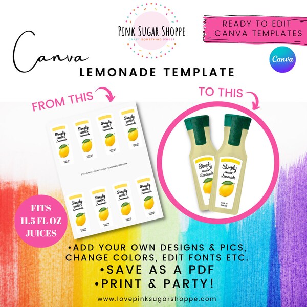 Pink Lemonade Party - Etsy