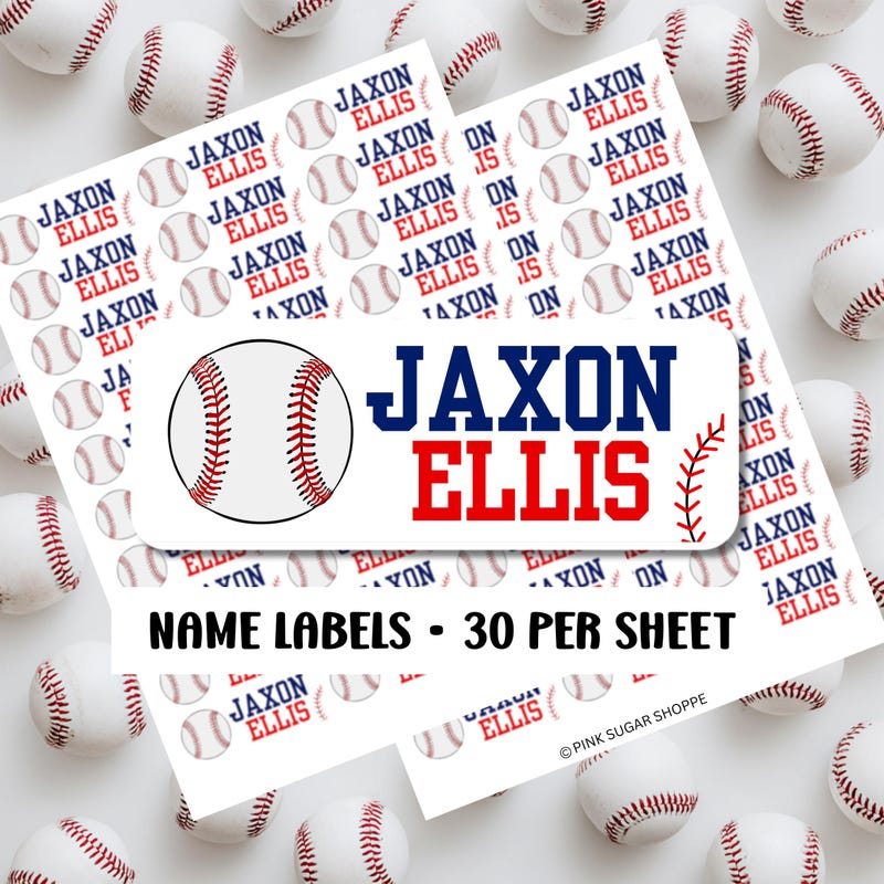 Baseball Stickers - Etsy