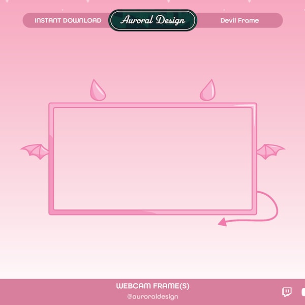 Pink Devil Overlay - Etsy