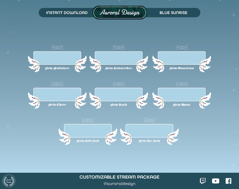 ANIMATED Biblical Angel Overlay Package - Accurate/angel/cute/creepy ...