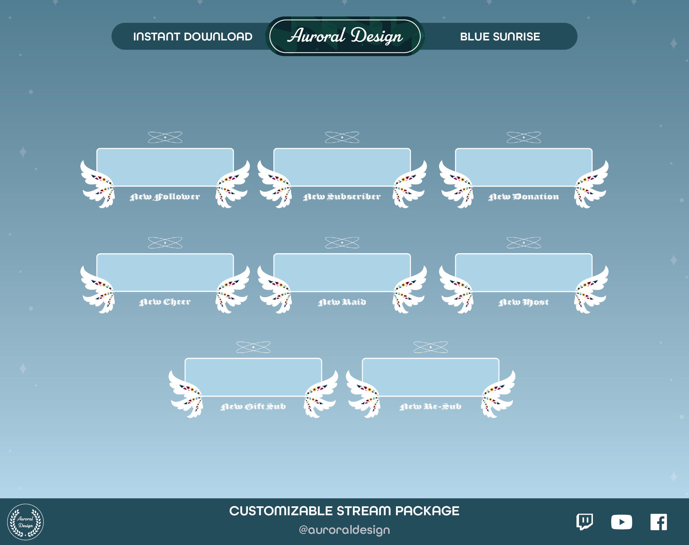 ANIMATED Biblical Angel Overlay Package Accurate/angel/cute/creepy ...