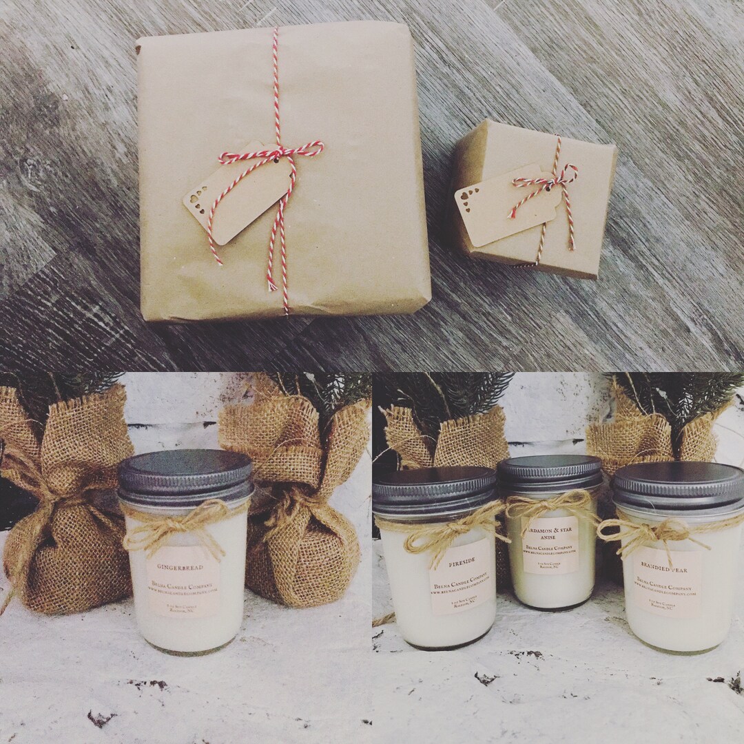 Holiday Candle Gift Pack set of 3, Bulk Candle Gift Set,fall Scented ...