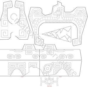 Midna Helmet Cosplay Pattern - Etsy