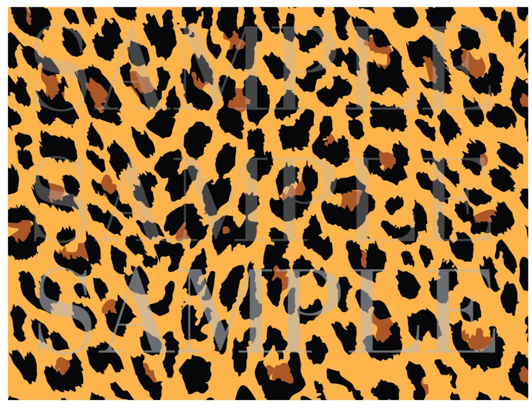 Cheetah Print EDIBLE Image Cake Decorations High Quality Icing Sheet - Etsy