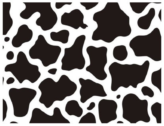 COW Print EDIBLE Image Cake Decorations Animal Cake Stripes - Etsy