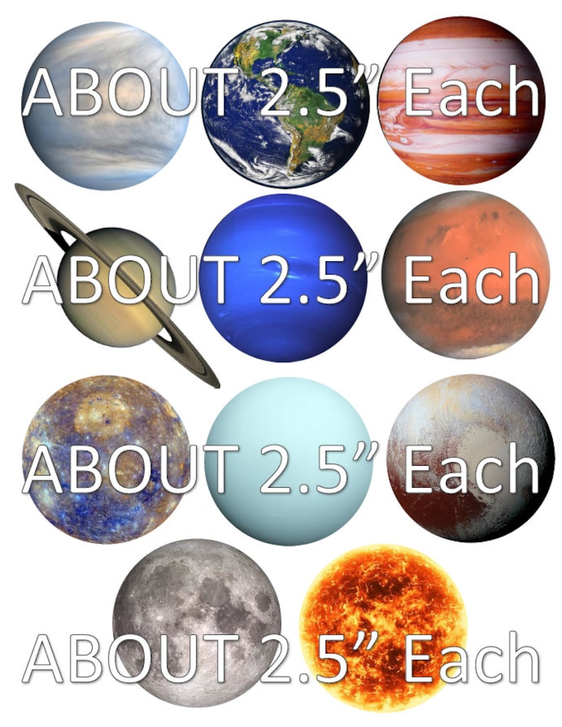 Edible Solar System Space Cupcake Edible Planets Cake Decoration, Solar ...