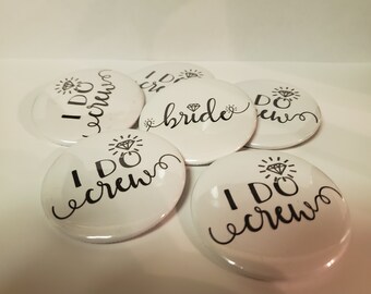 Bridal Crew Buttons | Etsy