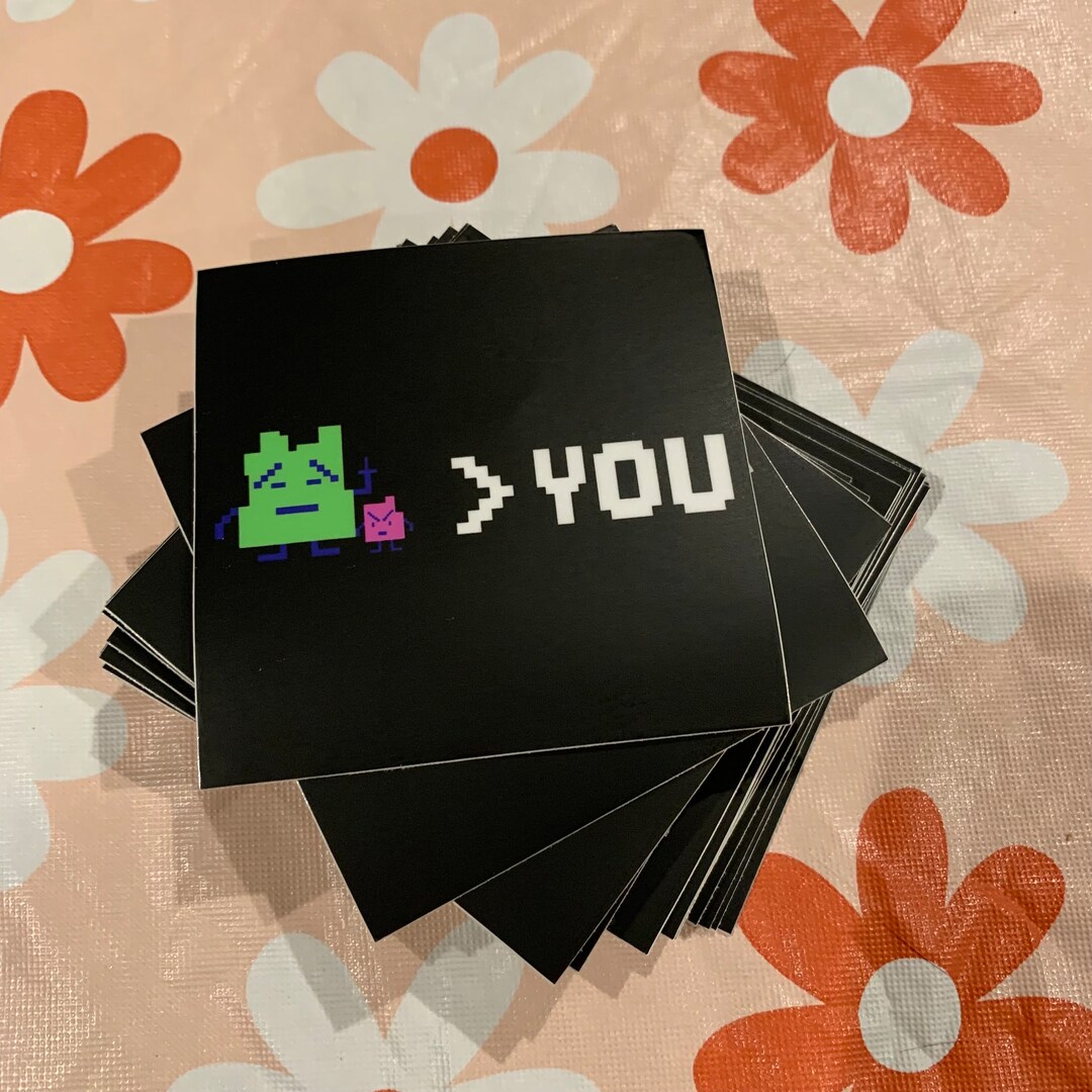 Mooninites Are Better Then You Sticker - Etsy
