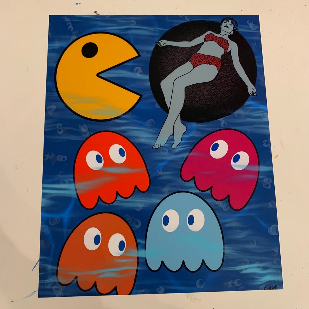 PAC Pool Art Print - Etsy