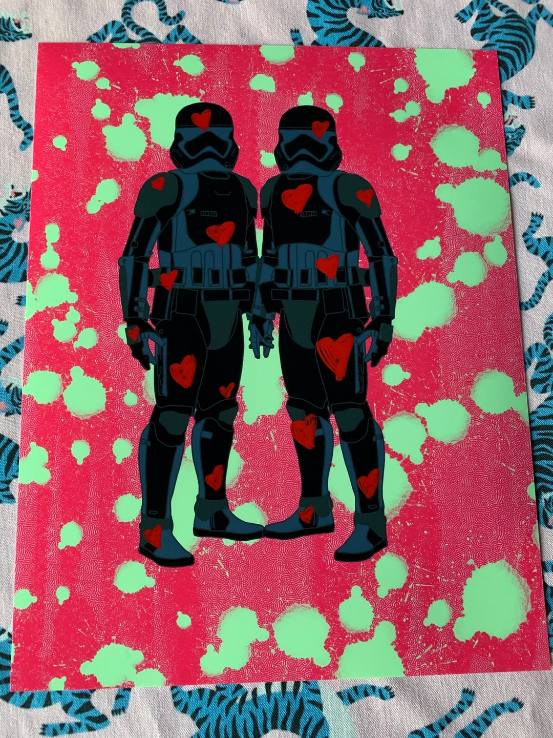 Stormtrooper Love, Original Art Print - Etsy